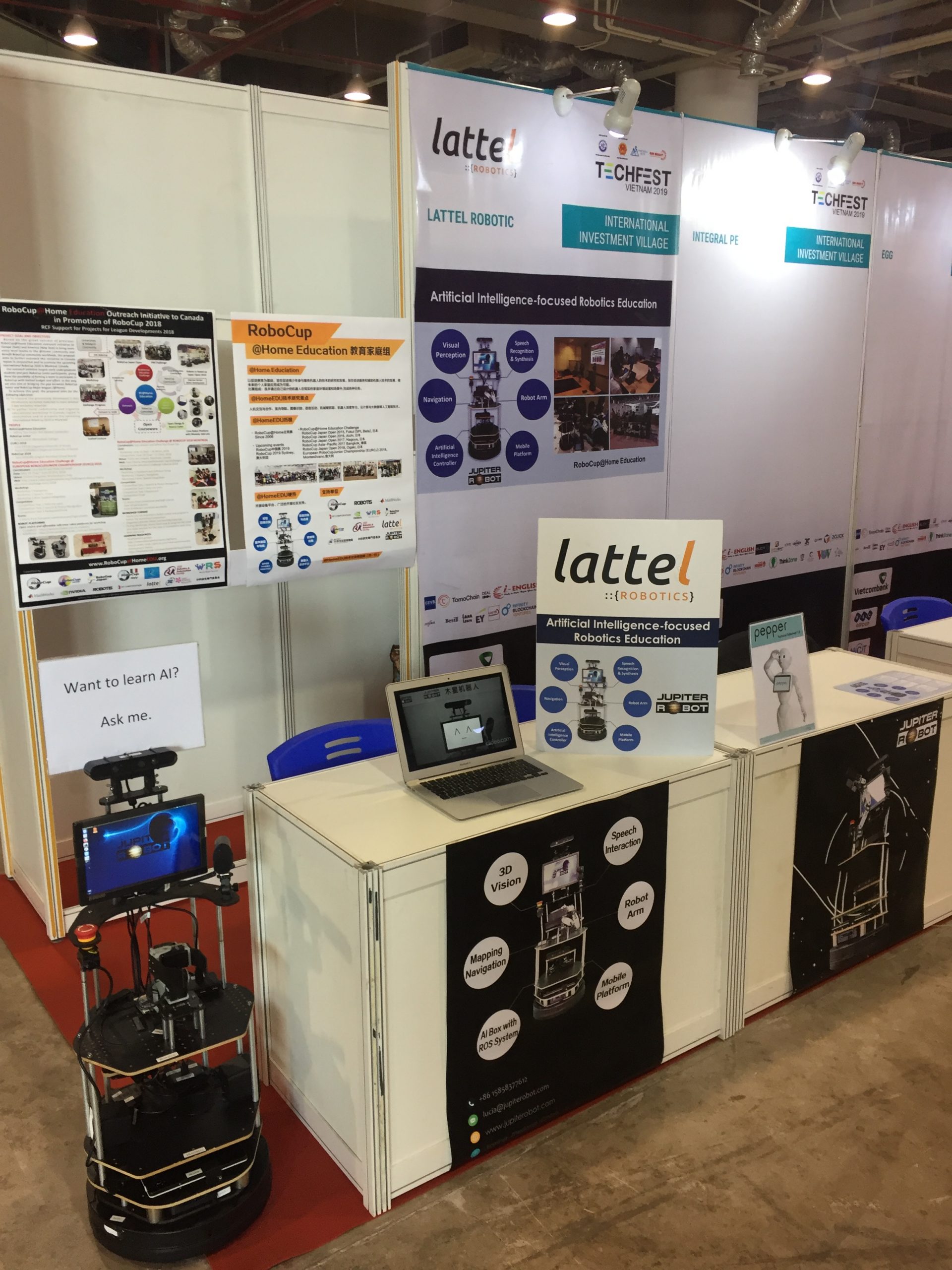 Techfest Vietnam 2019: 4-6 Dec 2019 – Lattel Robotics