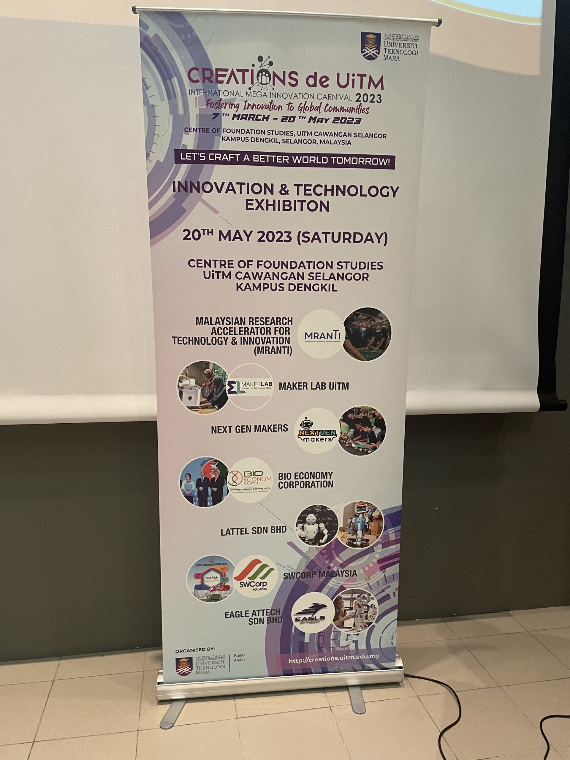 Creations de UiTM Dengkil: 20 May 2023 – Lattel Robotics